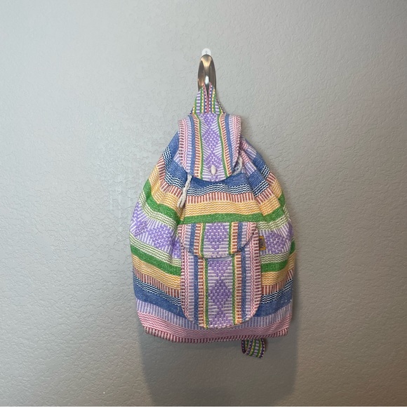 Pinzon | Bags | Pinzon Multicolored Boho Woven Book Bag | Poshmark